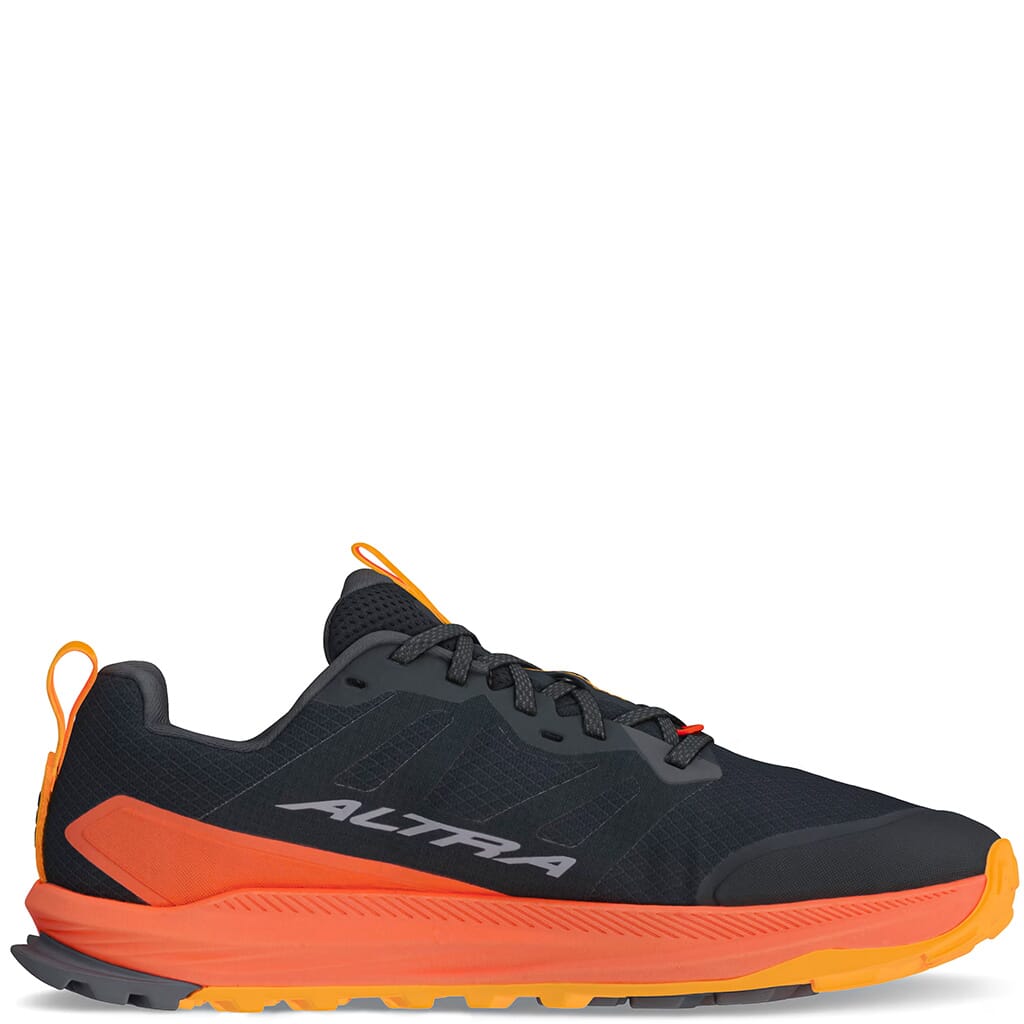 Altra Men's Lone Peak 9 Hiking Shoes - Black/Red | elliottsboots