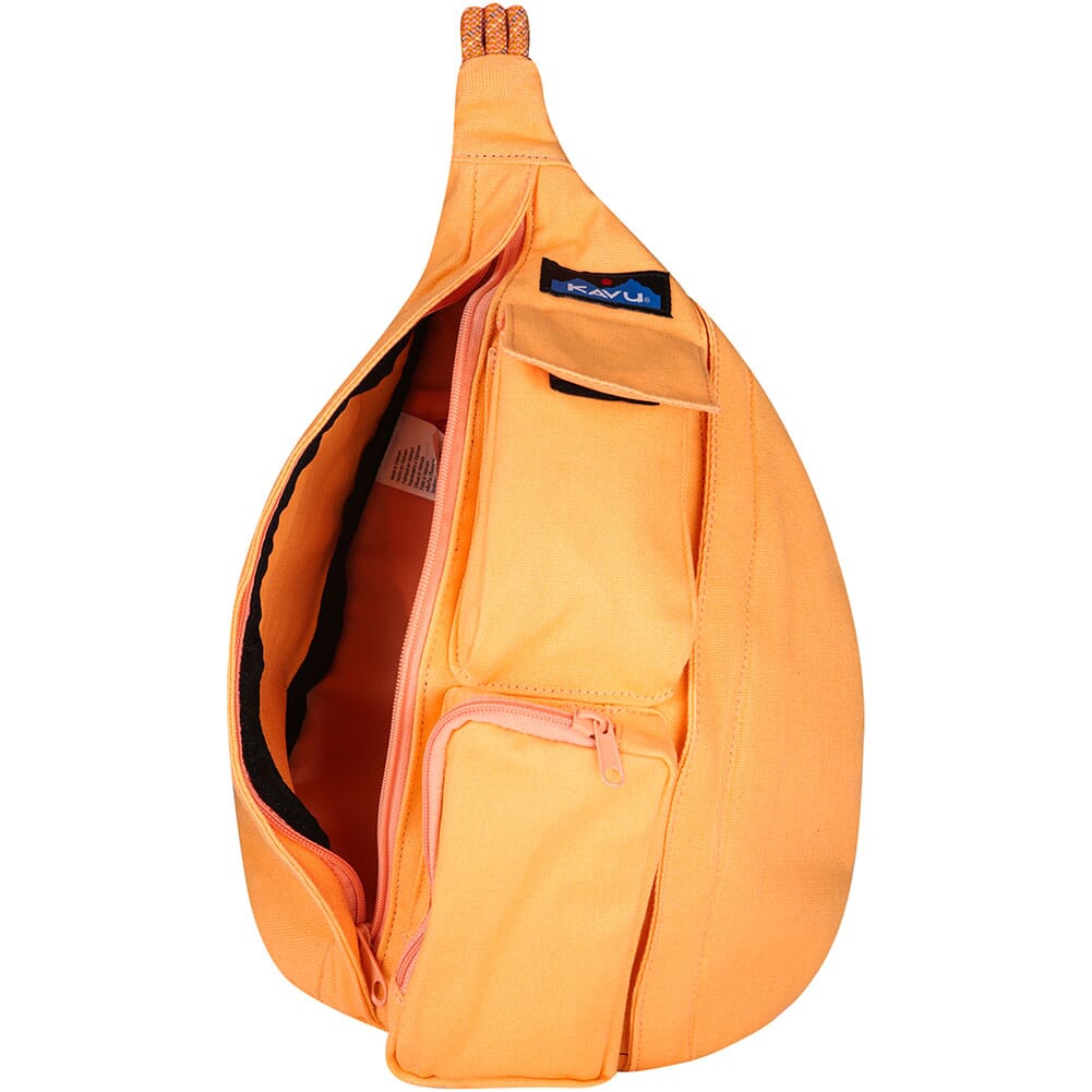 Kavu Women's Mini Cotton Canvas Rope Bag - Papaya | elliottsboots