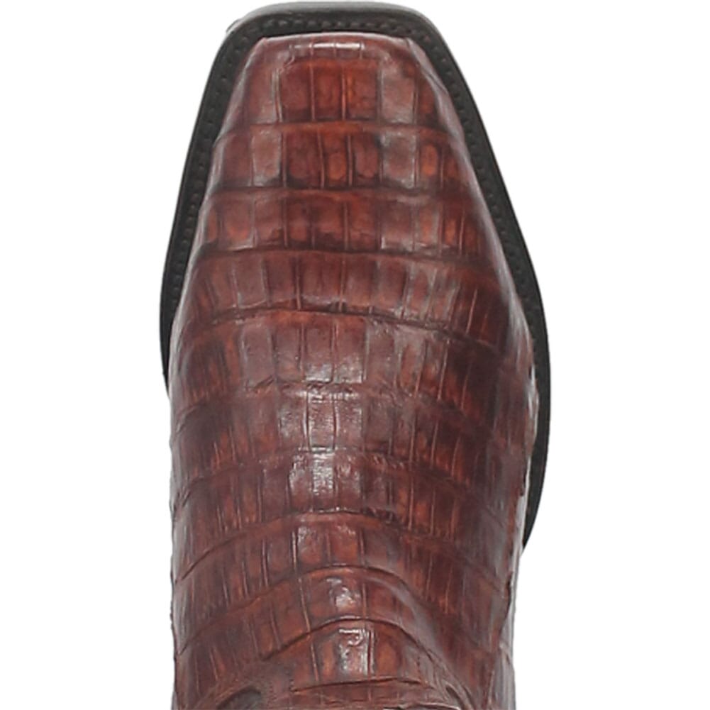 Dan Post Men's Bayou Genuine Caiman Western Boots - Brass | elliottsboots