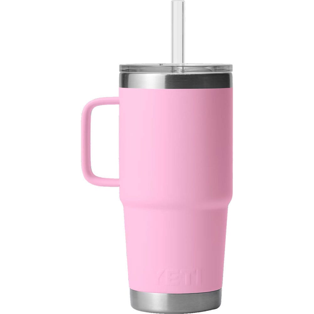 Yeti Rambler 25oz Straw Mug - Power Pink | elliottsboots