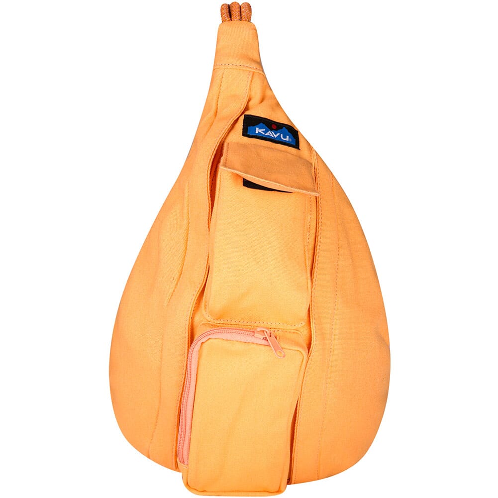 Kavu Women's Mini Cotton Canvas Rope Bag - Papaya | elliottsboots