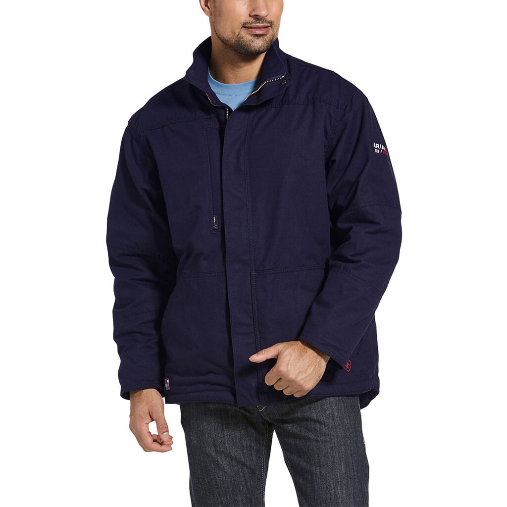 Ariat Men's Workhouse Insulated FR Jacket - Navy | elliottsboots
