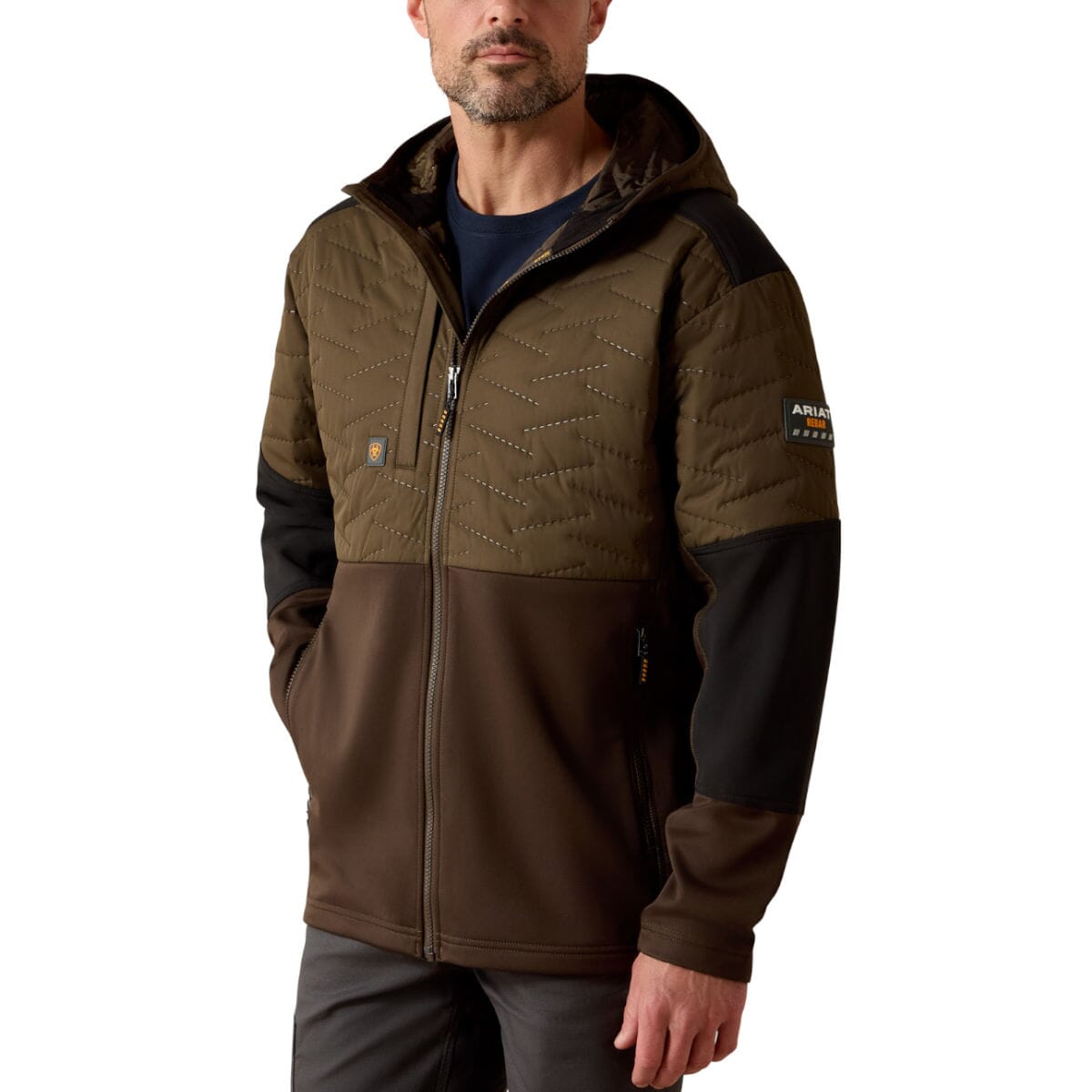 Ariat Men's Rebar Cloud 9 Insulated Jacket - Wren | elliottsboots