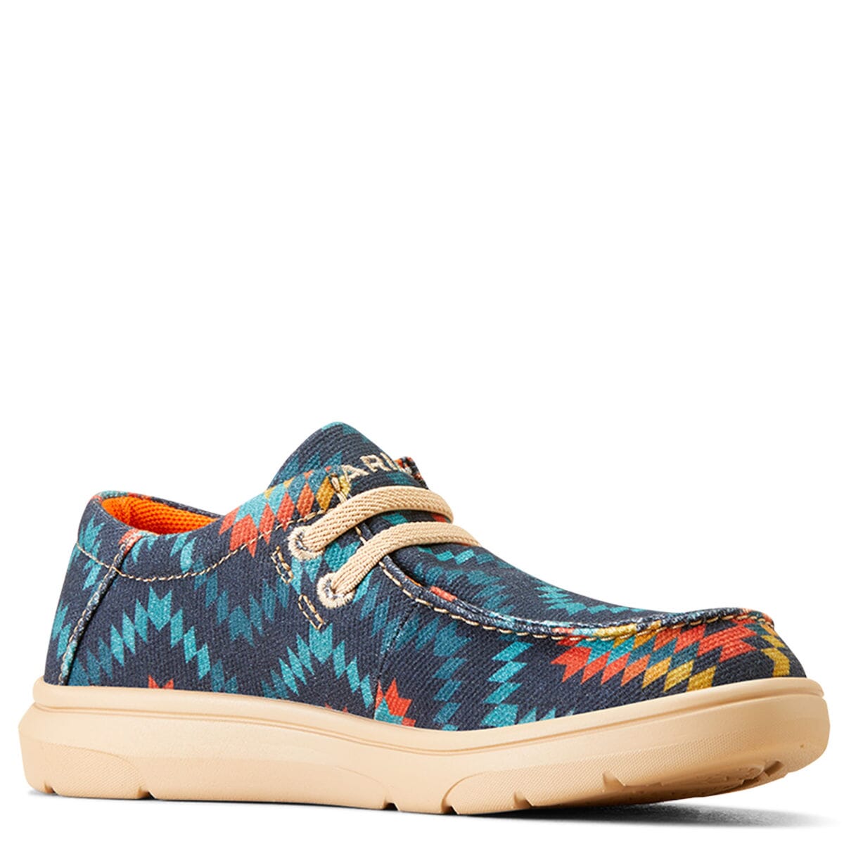 Ariat Big Kid's Hilo Casual Shoes - Blue Aztec | elliottsboots