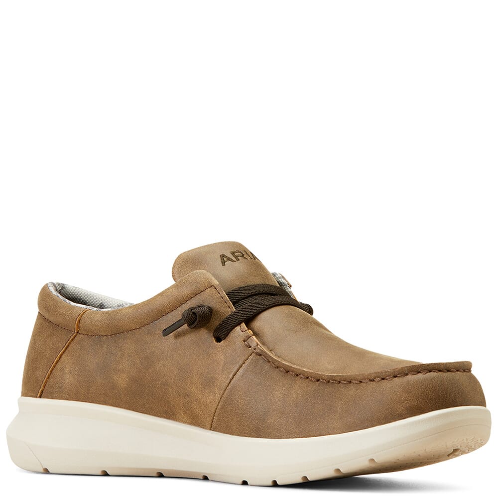 Ariat Men's Hilo Midway Casual Shoes - Brown Bomber | elliottsboots
