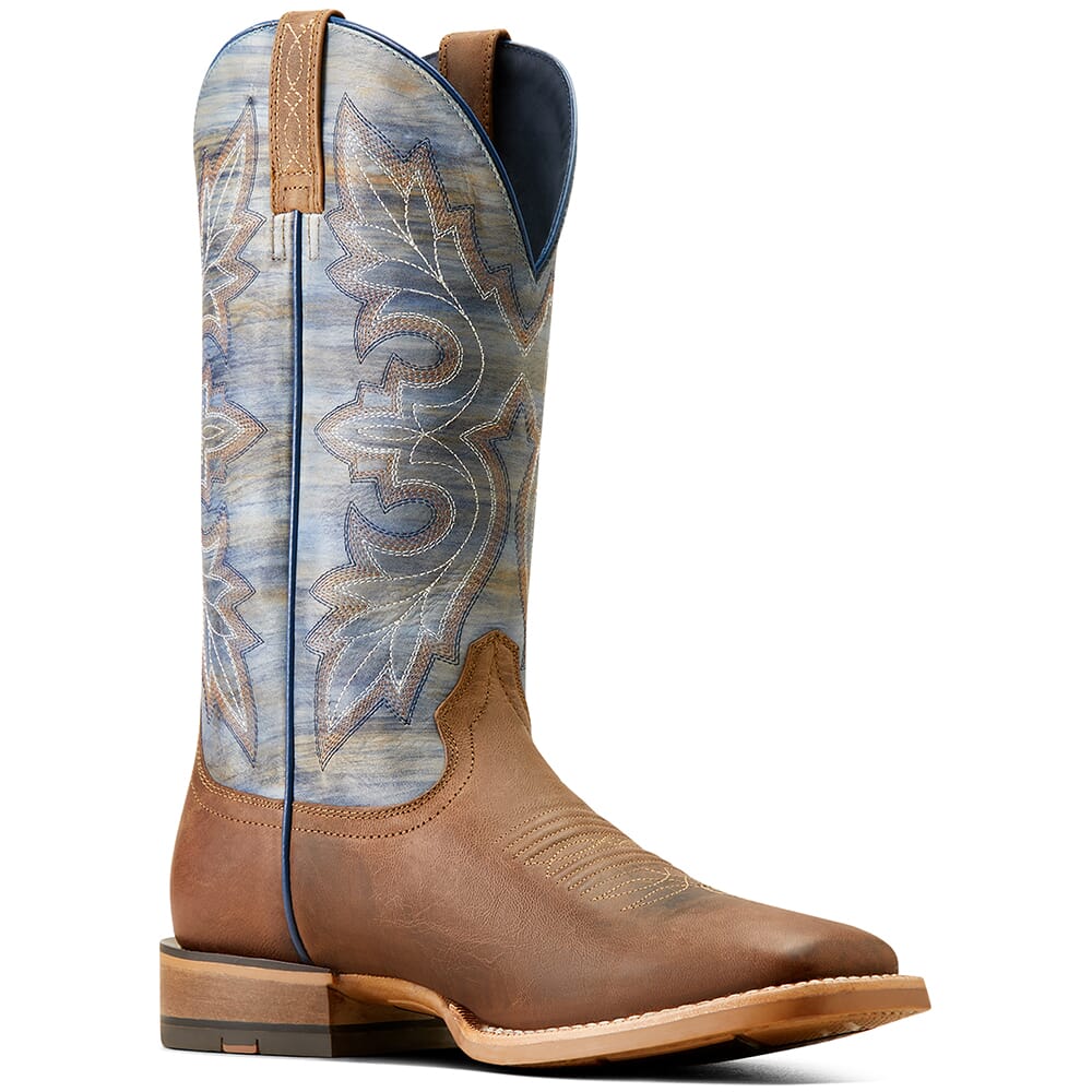 Ariat Men's Standout Leather Cowboy Boots - Loco Brown | elliottsboots