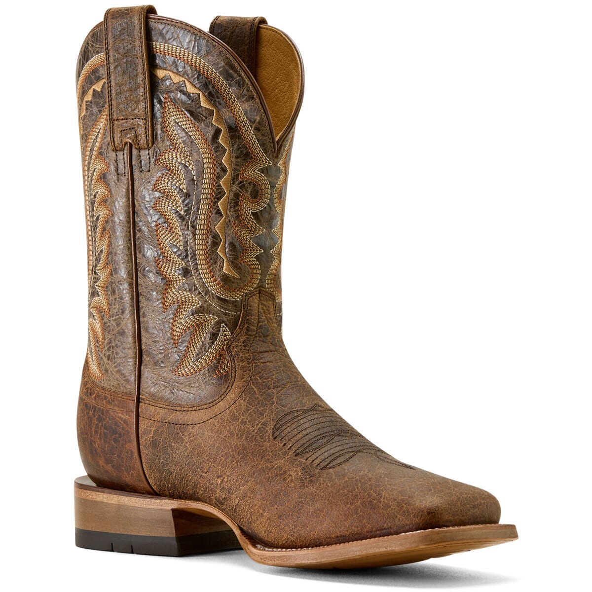 Ariat Men's Rock Ridge 11" Bison Western Boots - Nutshell Tan ...