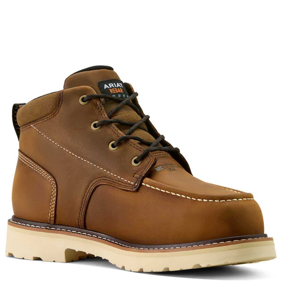 Ariat Men's Rebar Lift MetGuard Comp Toe Safety Shoes - Brown ...