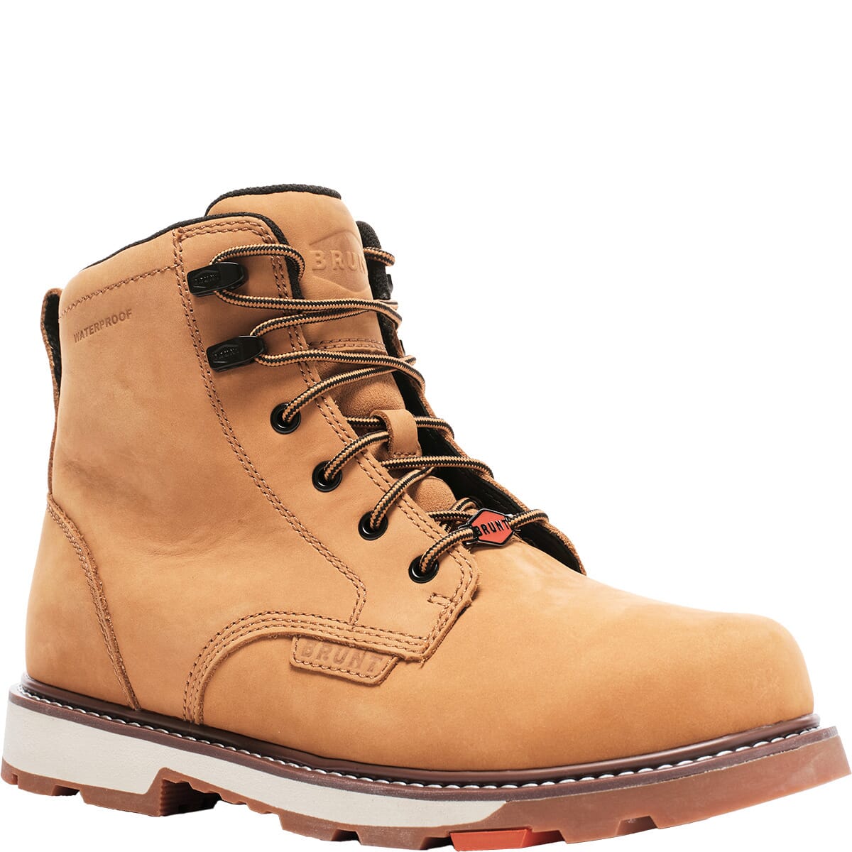 BRUNT Men's Sullivan Limited Edition 6" Work Boots - Wheat | elliottsboots