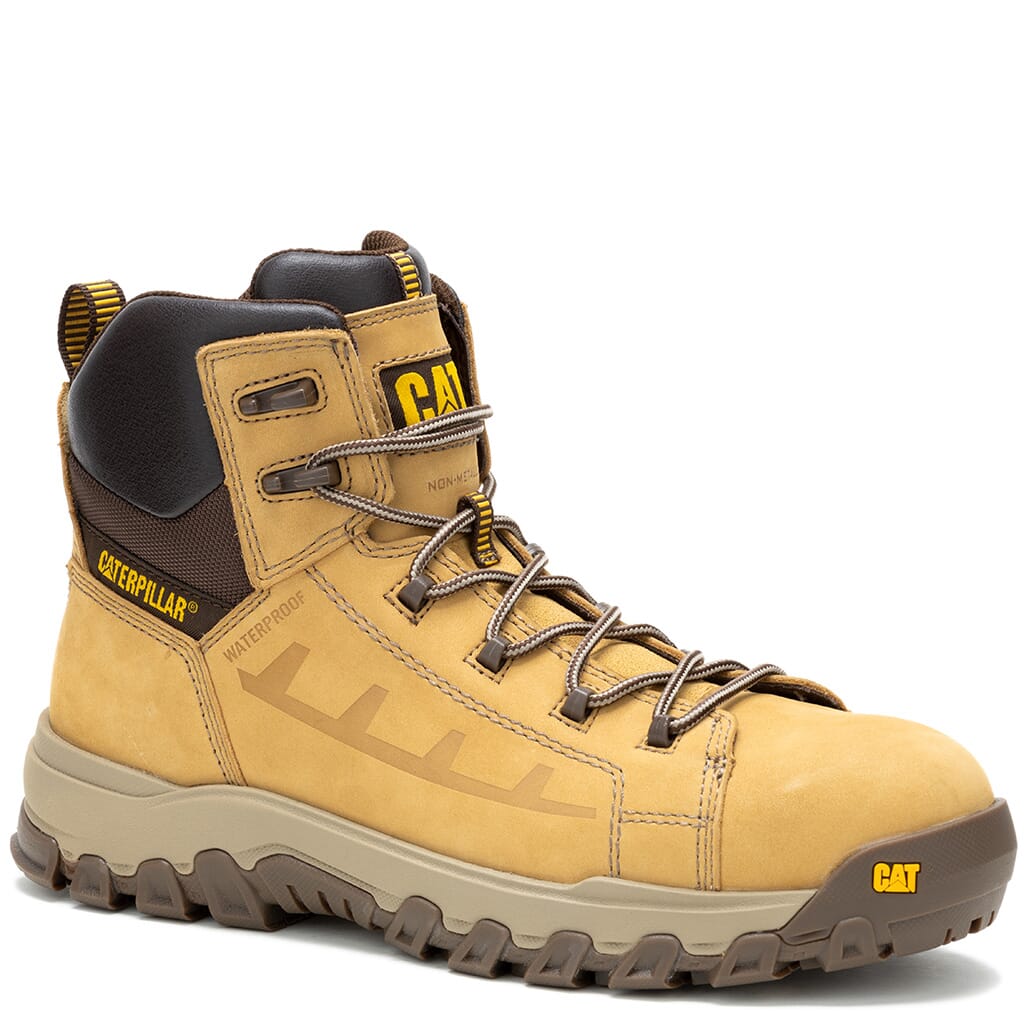 CAT Men's Threshold Rebound Comp Toe Safety Boots - Honey Reset ...