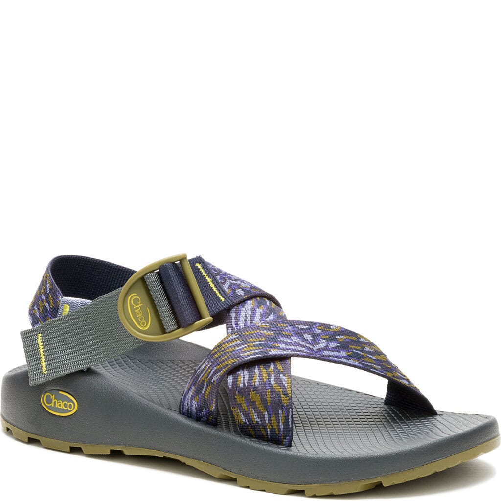 Chaco Men's Mega Z/1 Wide-Strap Classic Sandals - Flare Navy Night ...