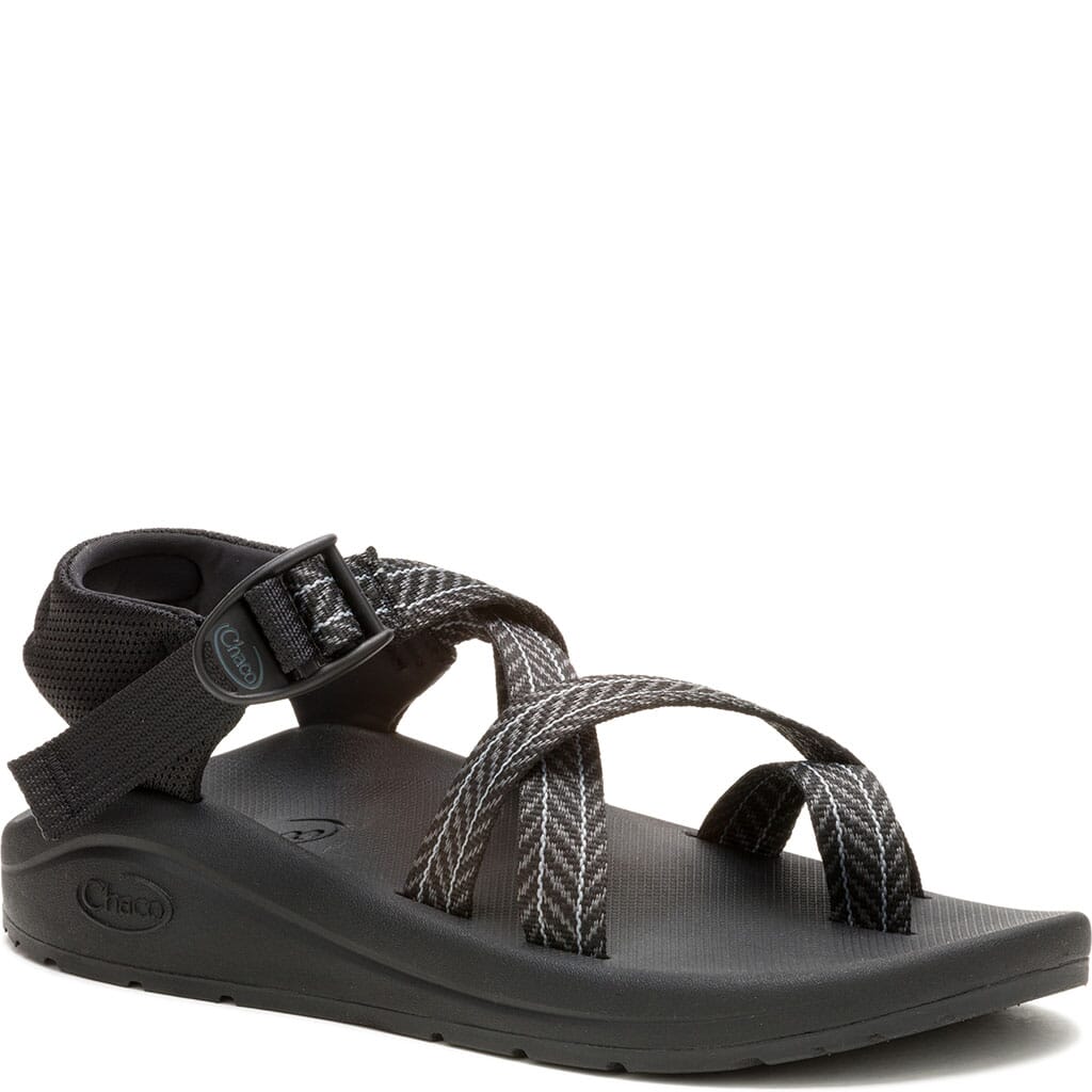 Chaco Women's CushZ Toe-Loop Sandals - Frond Black | elliottsboots