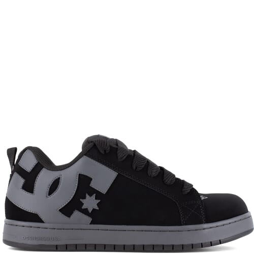 DC Shoes Men's Court Graffik CT SD Safety Shoes - Black/Grey ...