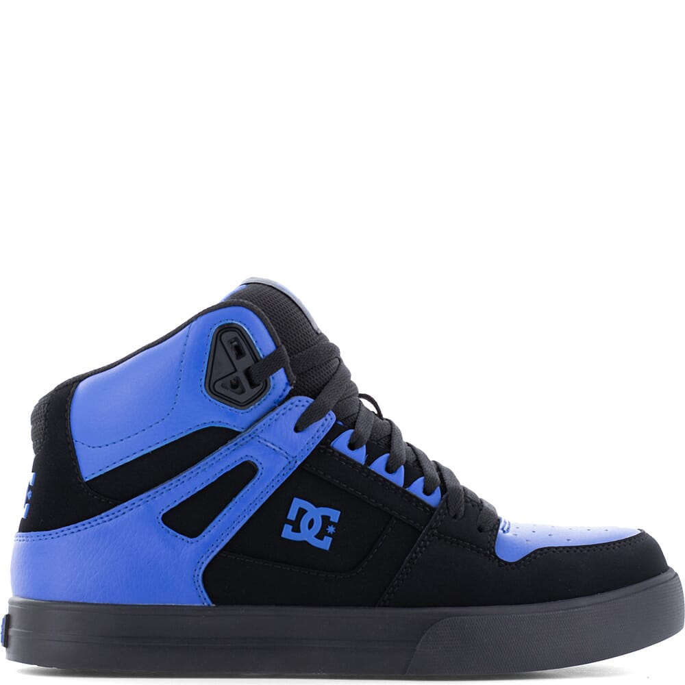 DC Shoes Men's Pure Work Mid CT SD Safety Shoes - Black/Blue ...
