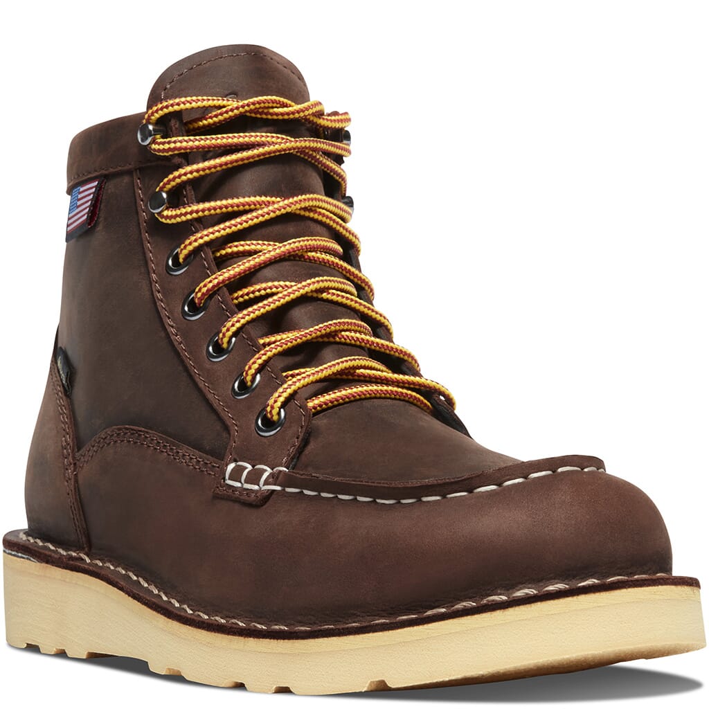 Danner Women's Bull Run GTX Work Boots - Brown | elliottsboots