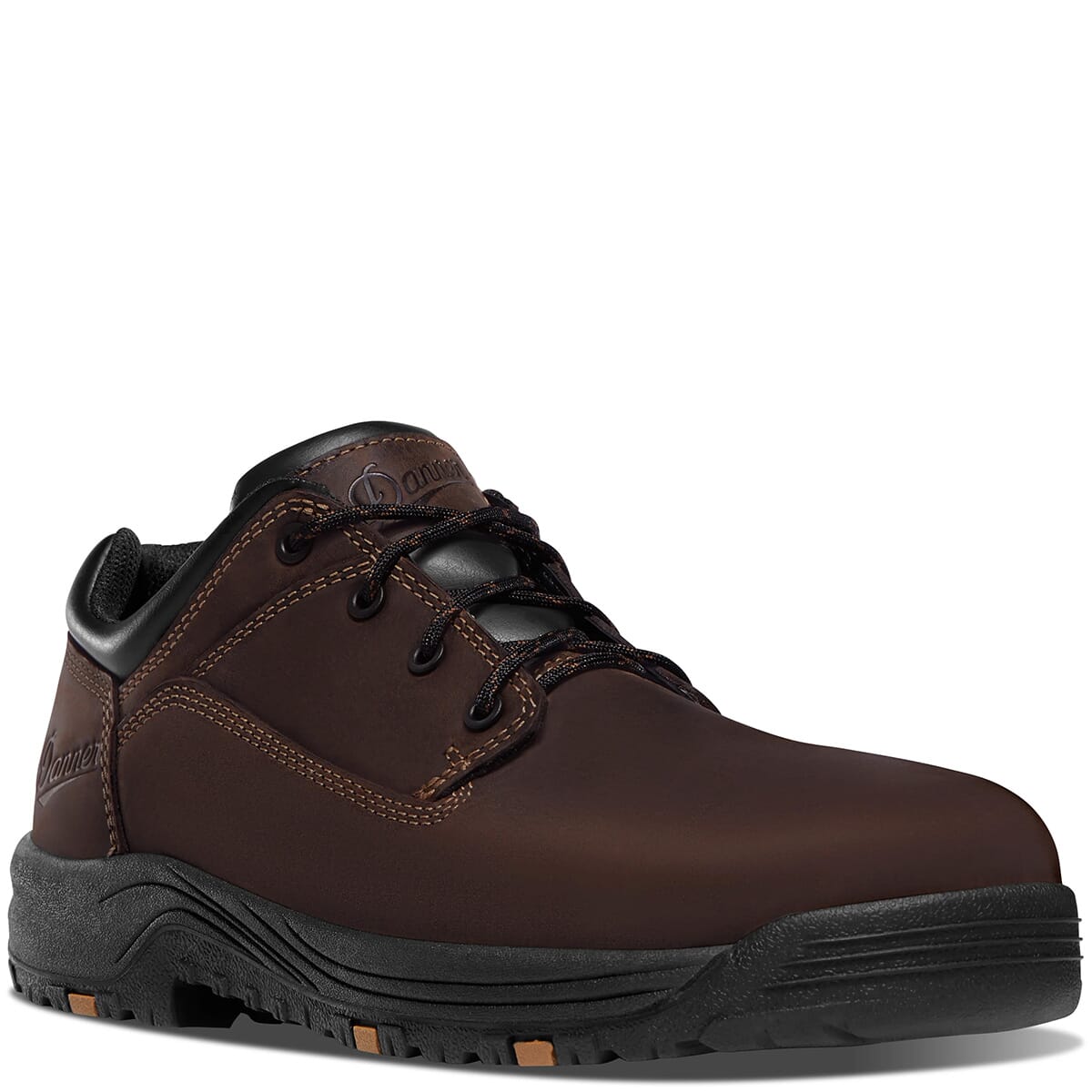 Danner Men's Caliper Aluminum Toe Safety Shoes - Brown | elliottsboots