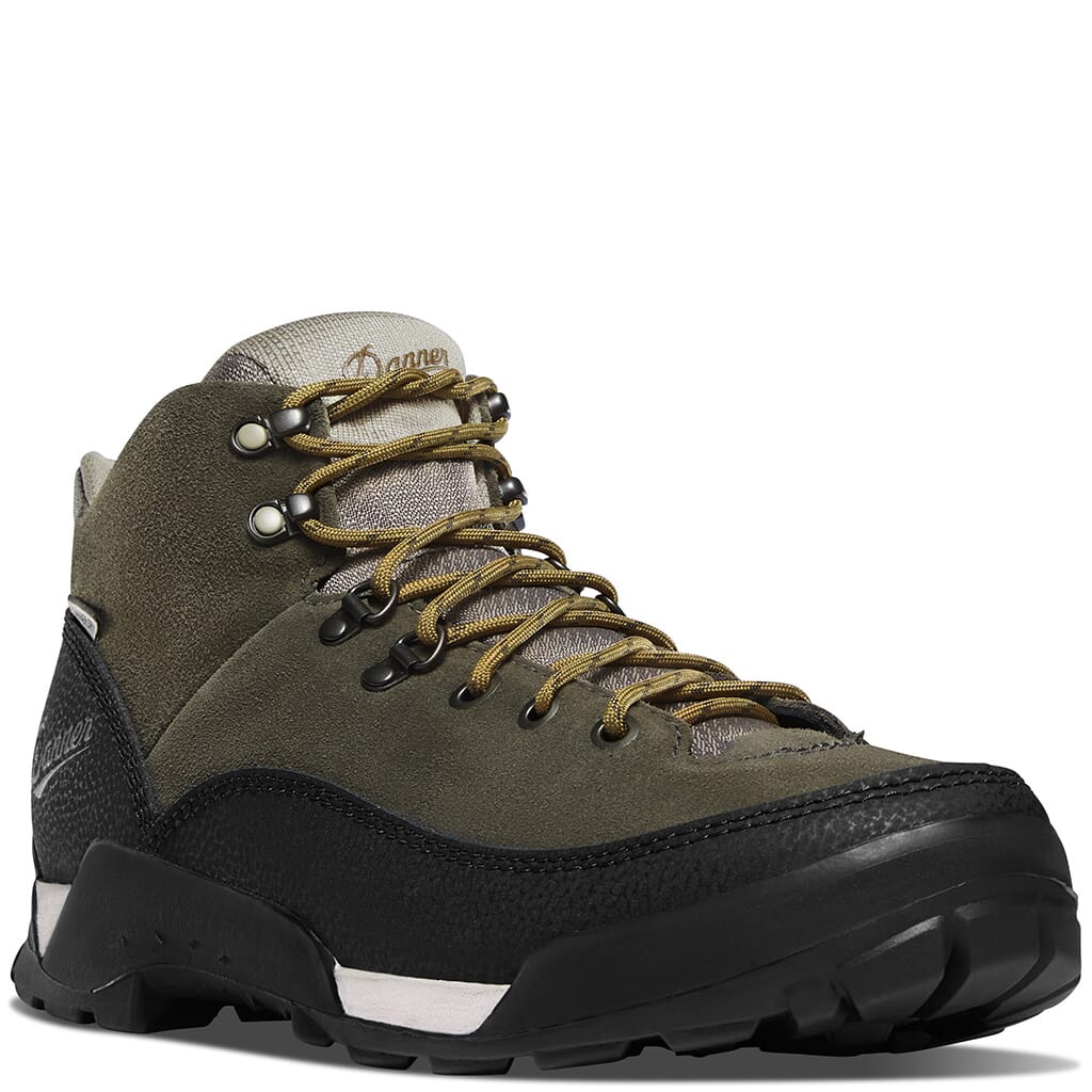 Danner Men's Panorama Mid Hiking Boots - Black Olive | elliottsboots