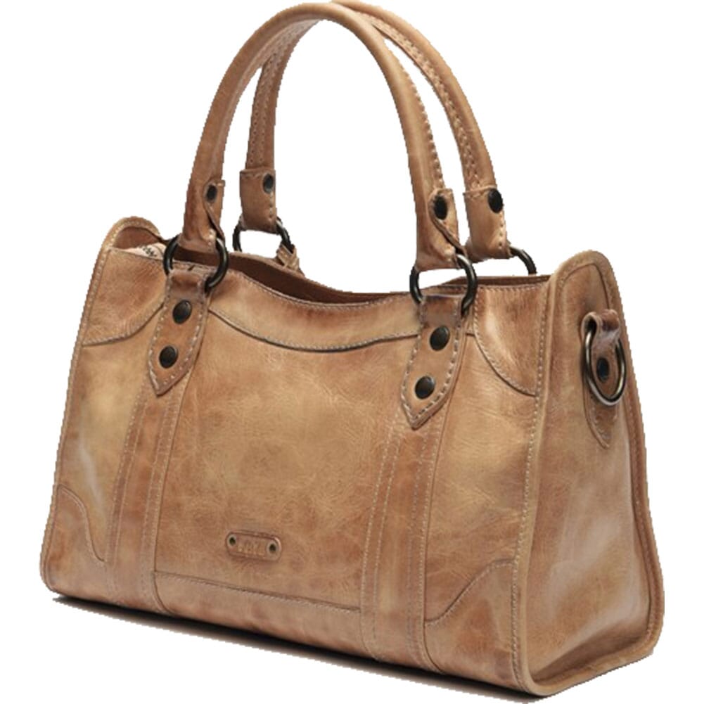 Frye Melissa Satchel Purse - Beige | elliottsboots