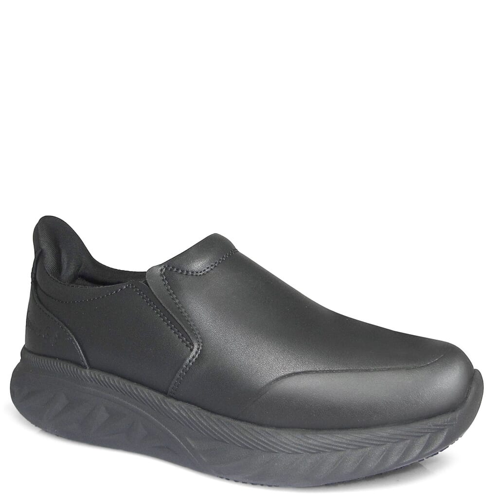 Genuine Grip Men's Easy On Nano Toe Safety Shoes - Black | elliottsboots