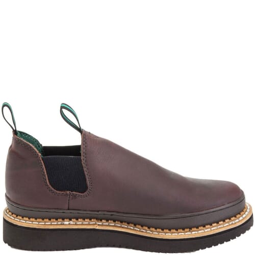 Georgia Giant Wedge Men's Romeo Work Shoes - Brown | elliottsboots