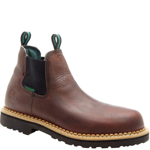 Georgia Giant Men's Romeo Safety Boots - Brown | elliottsboots