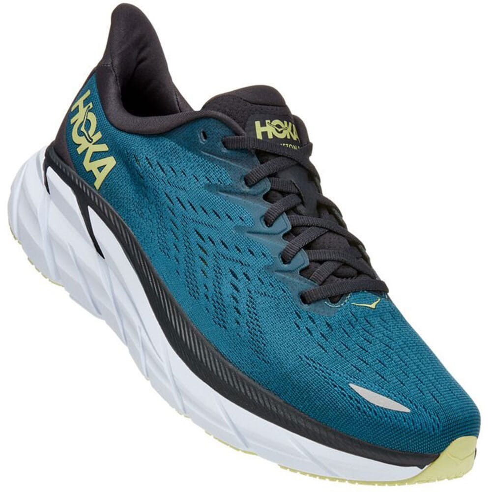 Hoka Men's Clifton 8 Athletic Shoes - Blue Coral | elliottsboots