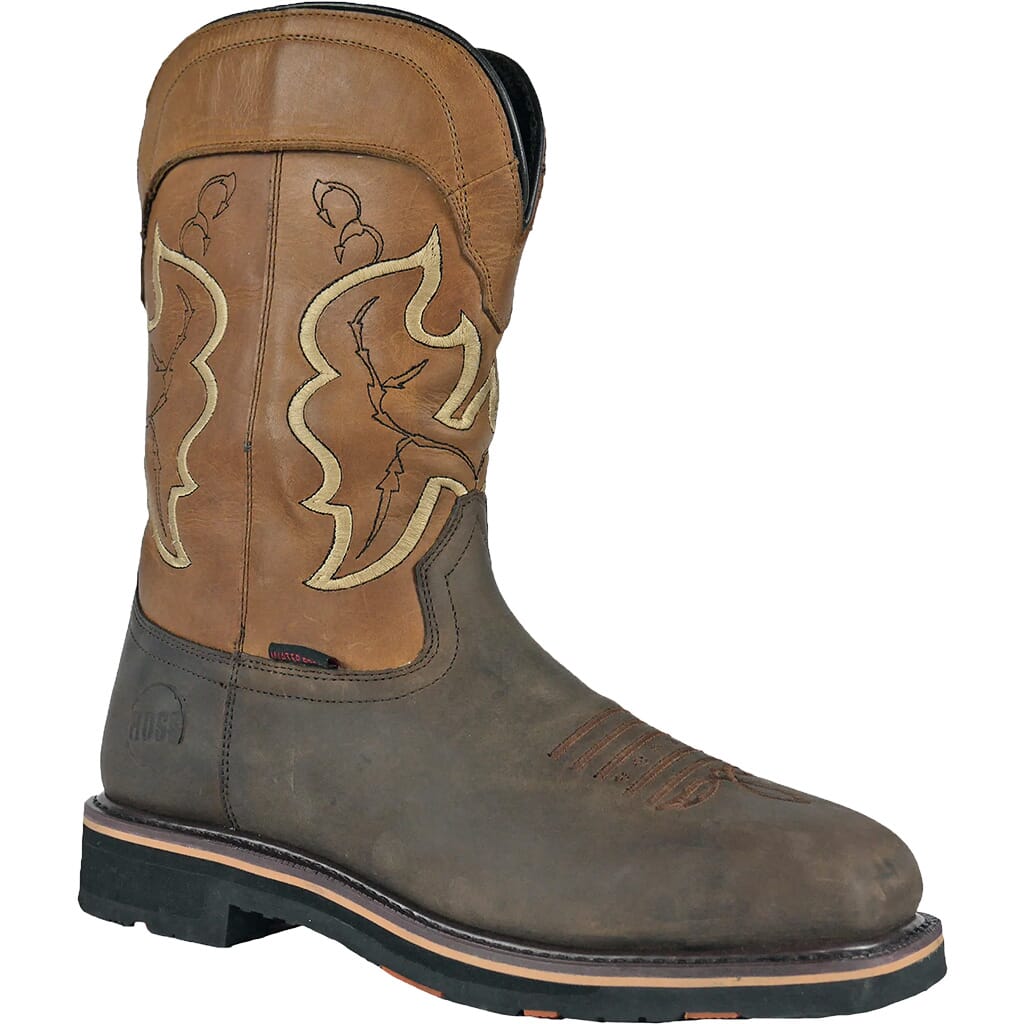 Hoss Men's Showdown Western 11" PR Comp Toe Safety Boots - Brown ...