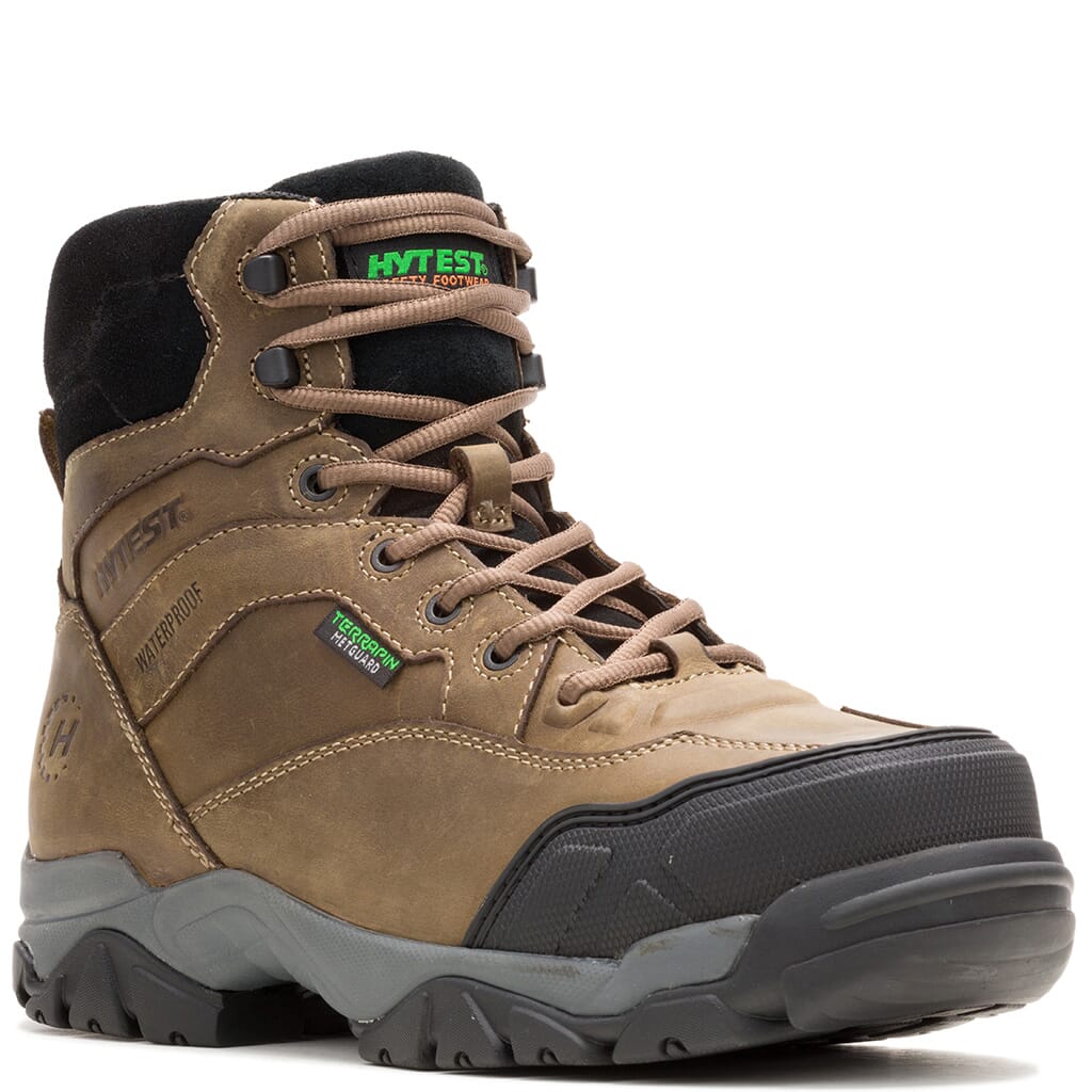 HYTEST Men's Apex 2 Xergy Met Guard Safety Boots - Gravel | elliottsboots
