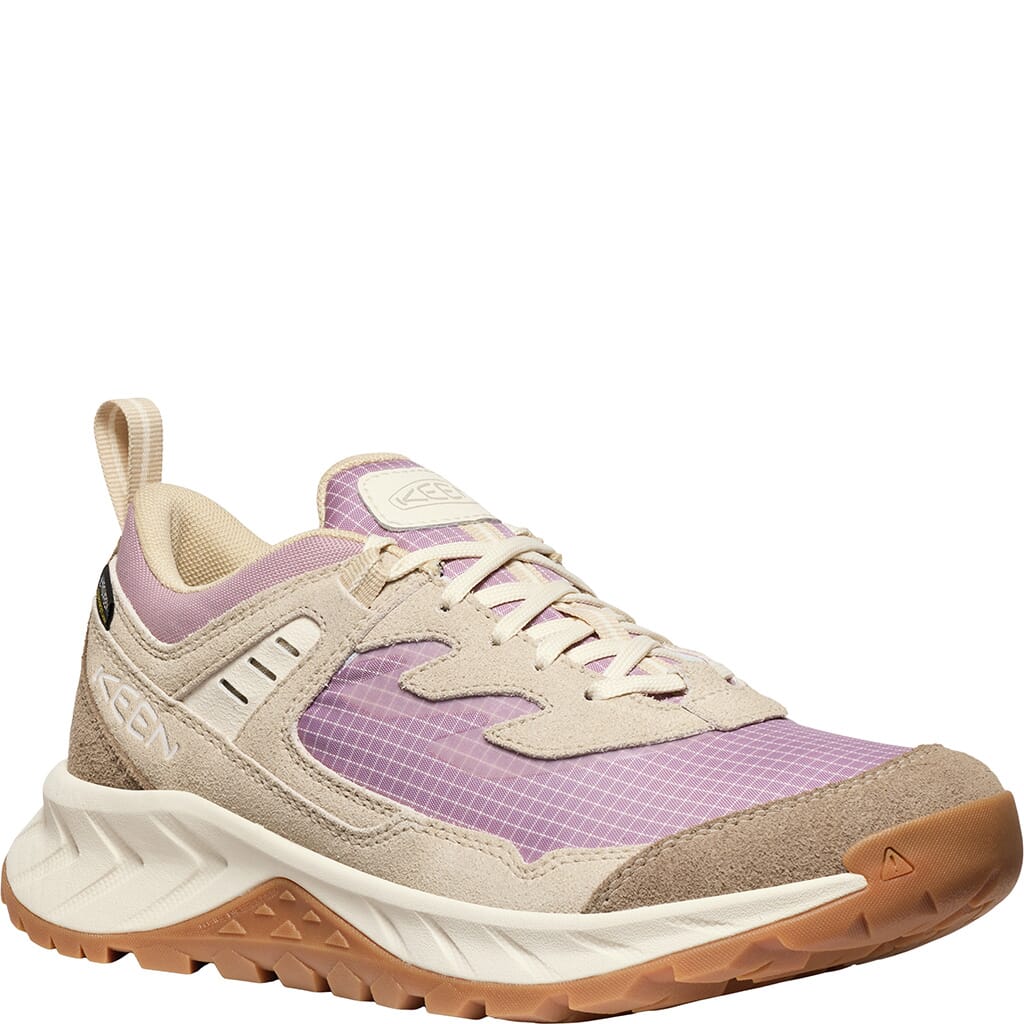 KEEN Women's Hightrail EXP Waterproof Hiking Shoes - Toadstool/Birch ...