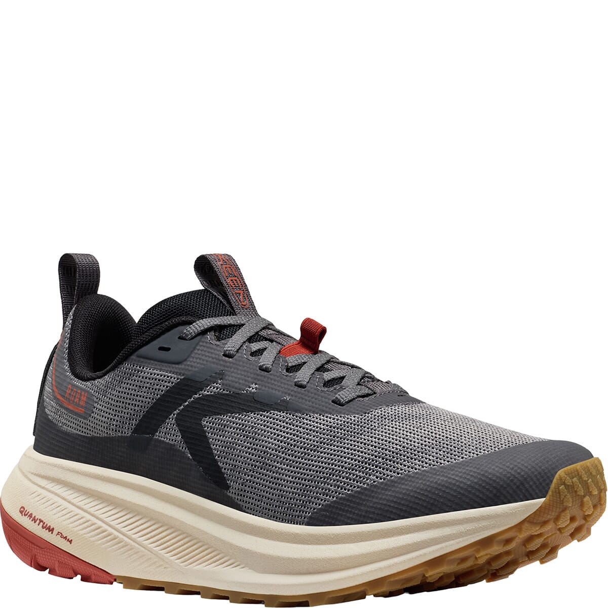 Keen Outdoor Men's Roam Trail Athletic Shoes - Magnet/Burnt Brick ...