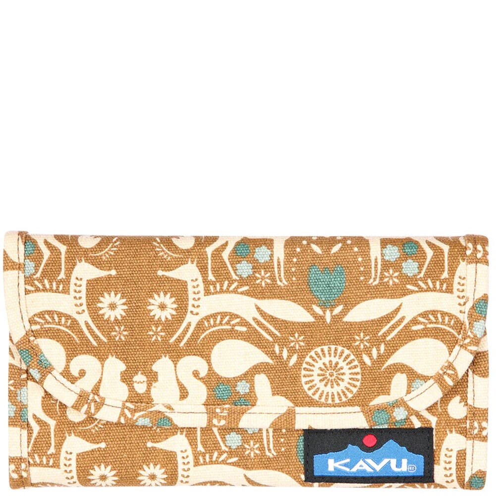 Kavu Women's Big Spender Tri-Fold Wallet - Fall Folklore | elliottsboots