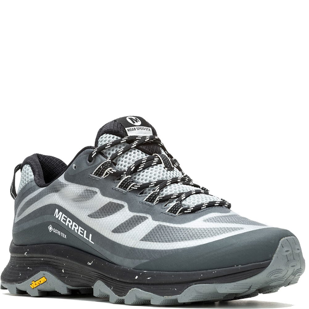 Merrell Men's Moab Speed GTX Hiking Shoes - Granite | elliottsboots