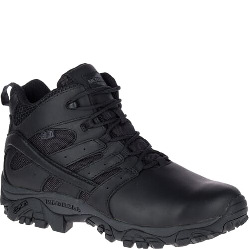 Merrell Men's Moab 2 Tactical Response Uniform Boots - Black ...