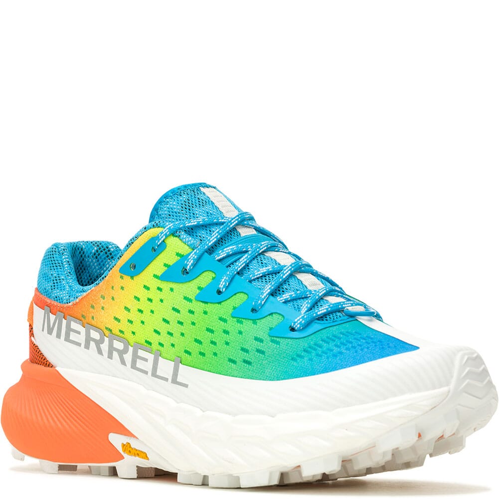 Merrell Women's Agility Peak 5 Athletic Shoes - Neon Multi | elliottsboots