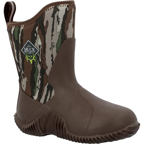 MUCK Kids Muck X Bone Collector Hale Rubber Boots - Realtree Origin ...