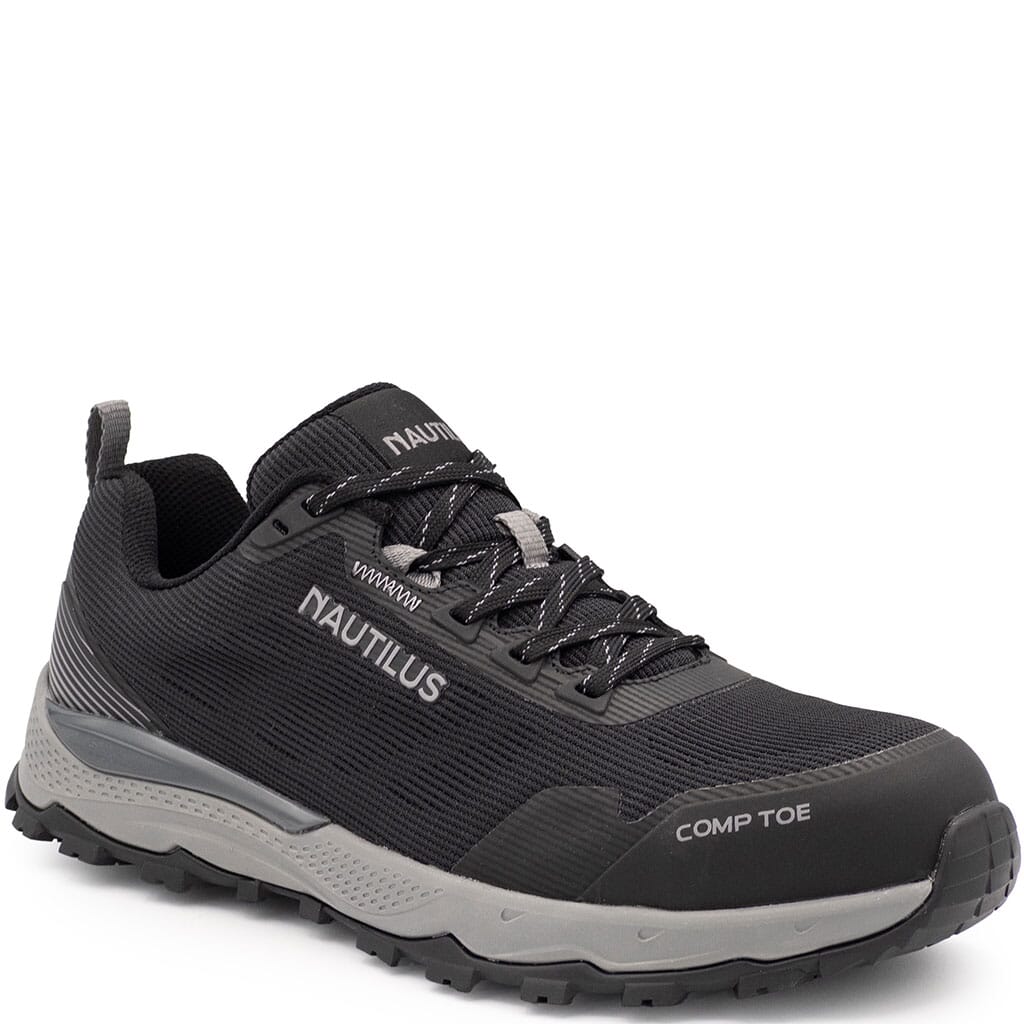Nautilus Men's Trillium CT SD10 SR Safety Shoes - Black | elliottsboots