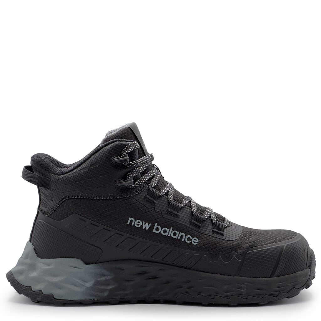 New Balance Men's Cremorne Mid Comp Toe Safety Shoes - Black/Grey | elliottsboots