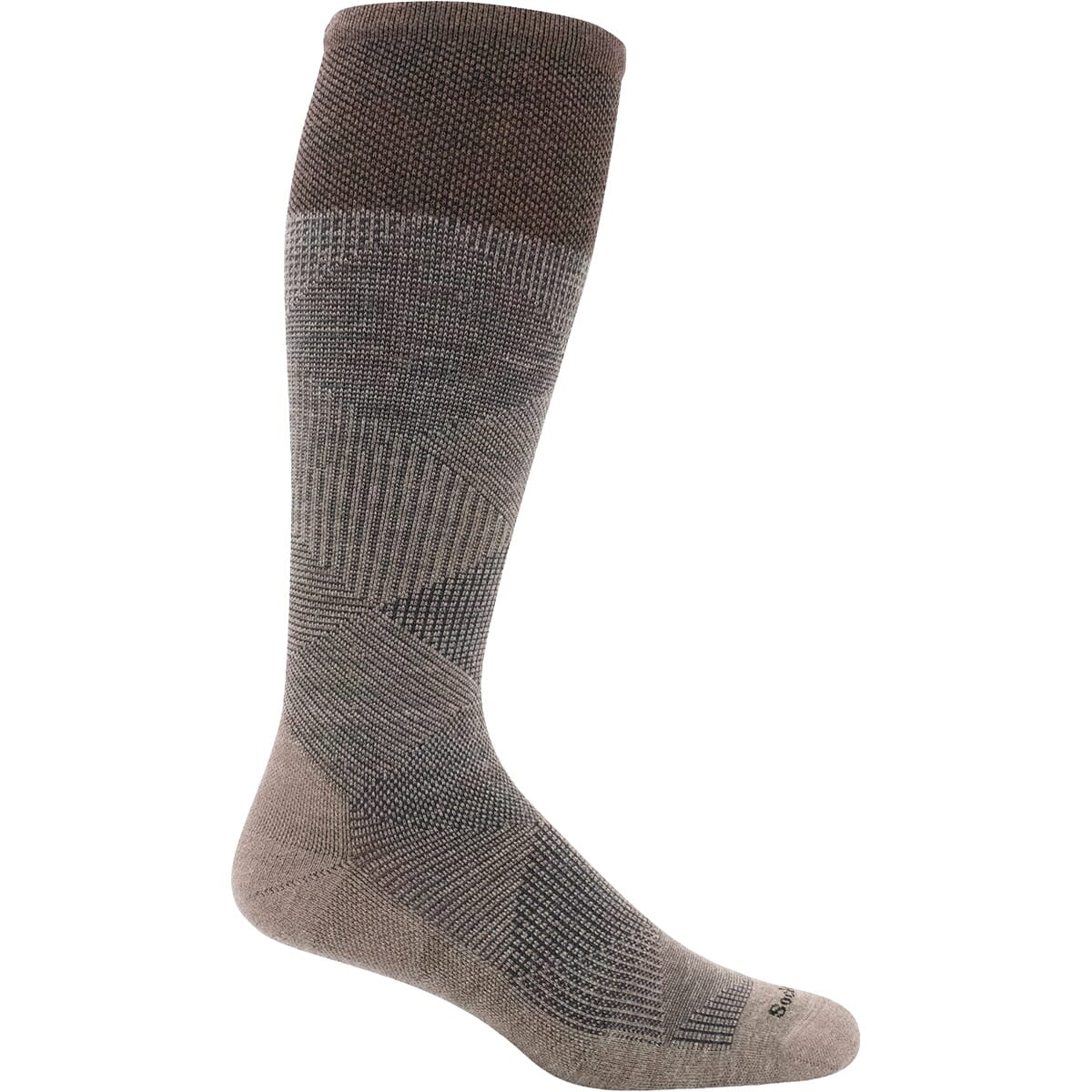 SockWell Men's Diamond Dandy Moderate Compression Socks - Khaki ...