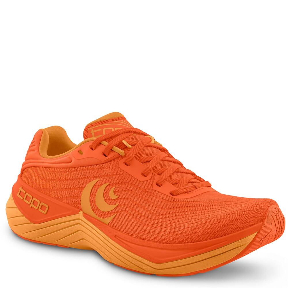 TOPO Men's Ultrafly 5 Athletic Shoes - Orange/Mango | elliottsboots