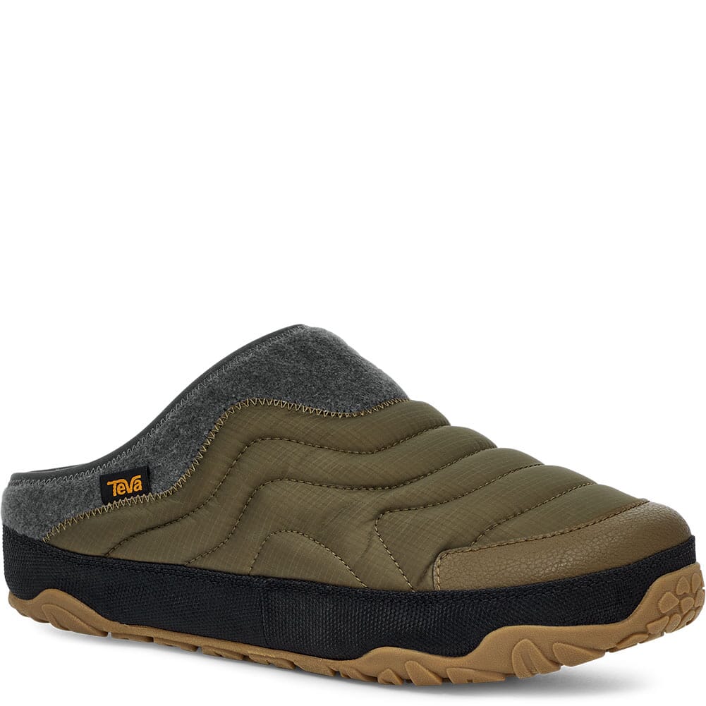 Teva Men's ReEMBER Terrain Casual Shoes - Dark Olive | elliottsboots