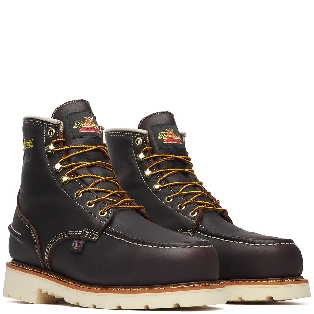 Thorogood Men's 1957 MAXWear90 Safety Boots - Briar Pitstop | elliottsboots