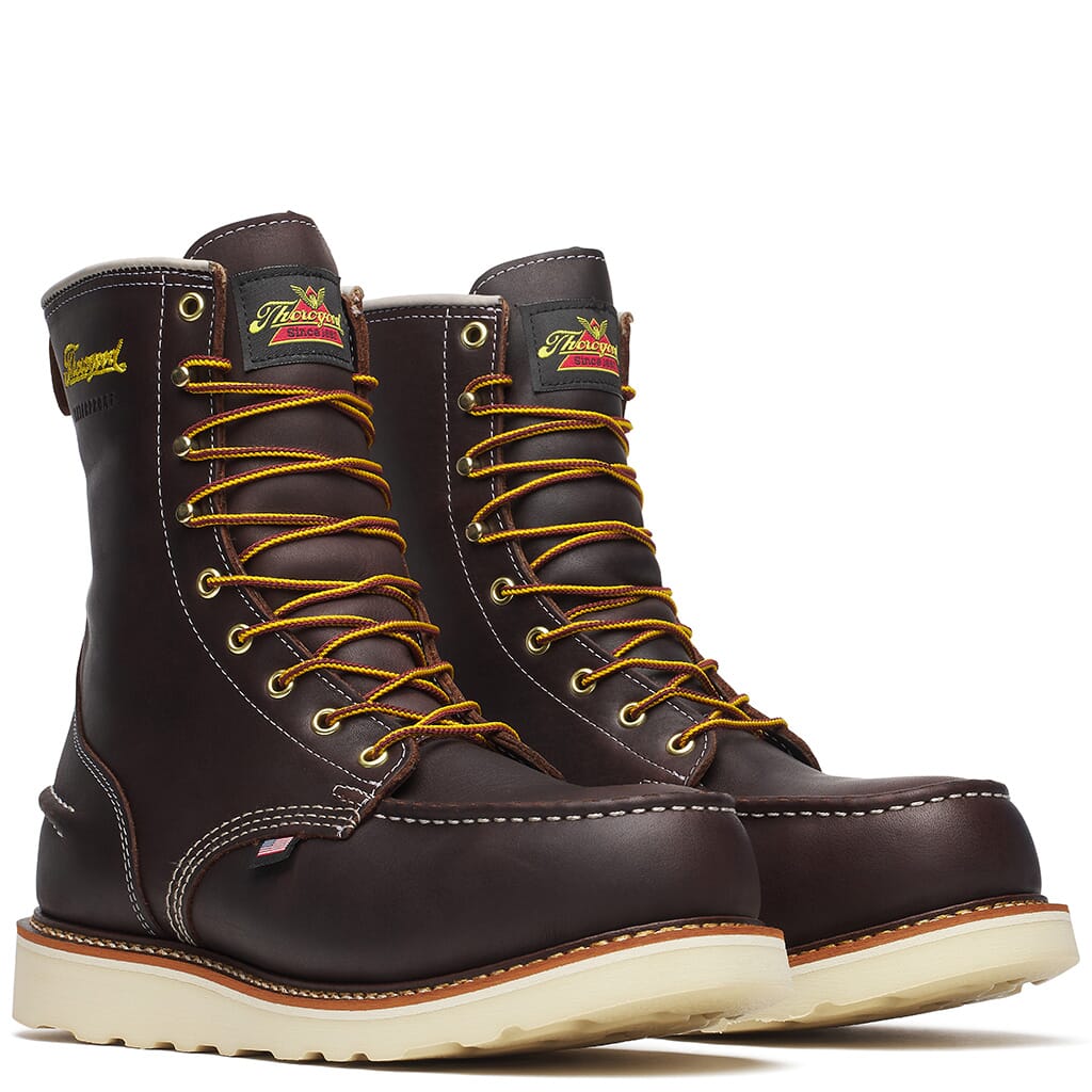 Thorogood Men's 1957 MAXWear90 8" Safety Boot - Briar Pitstop ...