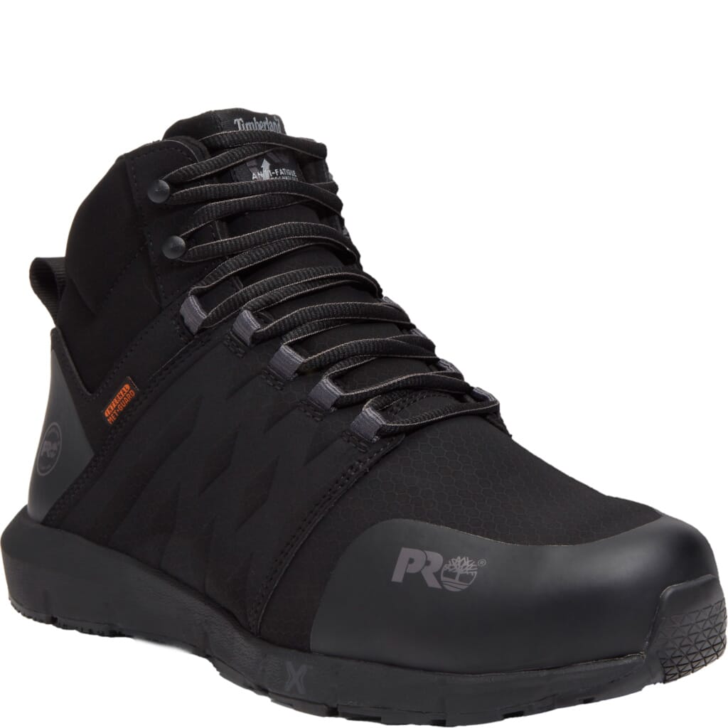 Timberland Pro Men's Radius Met Guard Comp Toe Safety Shoes - Black ...
