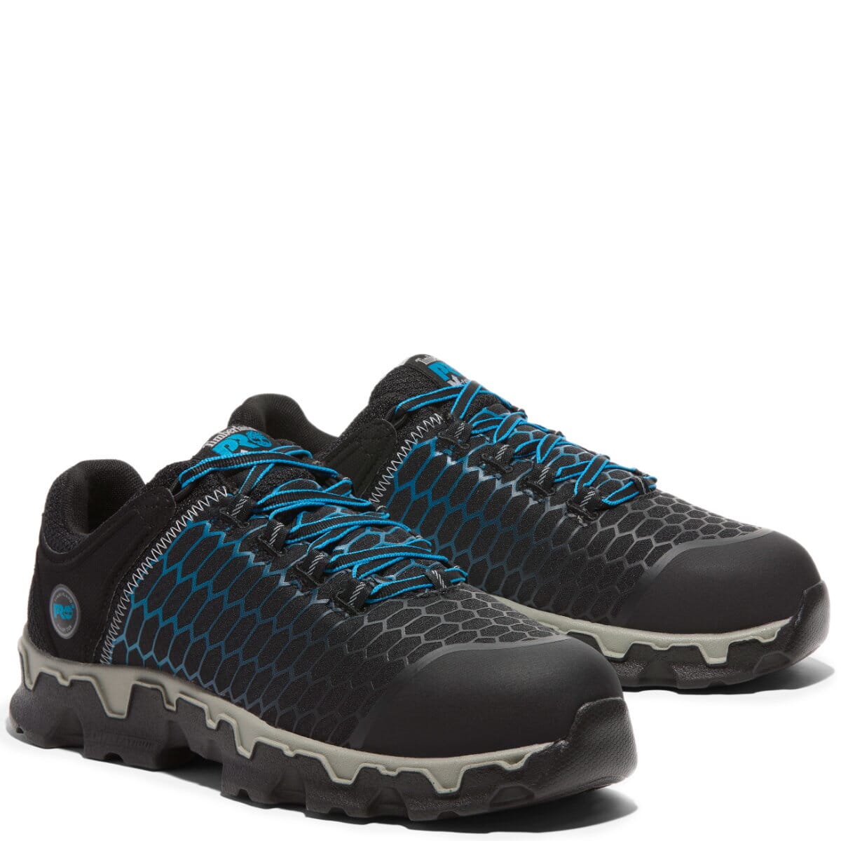 Timberland PRO Men's Powertrain Sport Alloy Toe Safety Shoes - Blue ...