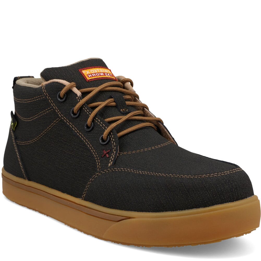 Twisted X Work Kicks Met Guard Safety Shoes - Charcoal | elliottsboots