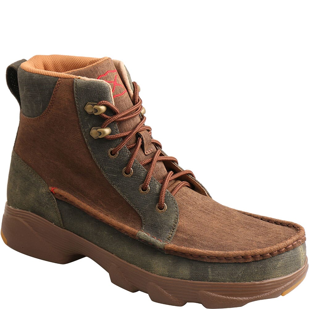 Twisted X Men's Crossover Casual Boots - Light Brown/Dark Green ...