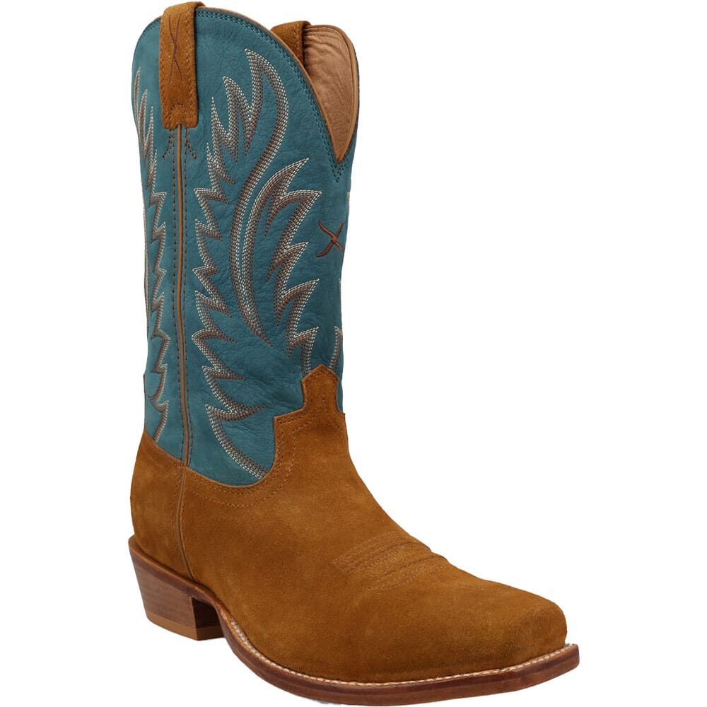 Twisted X Men's Tech Western Boots - Amber/Ocean | elliottsboots