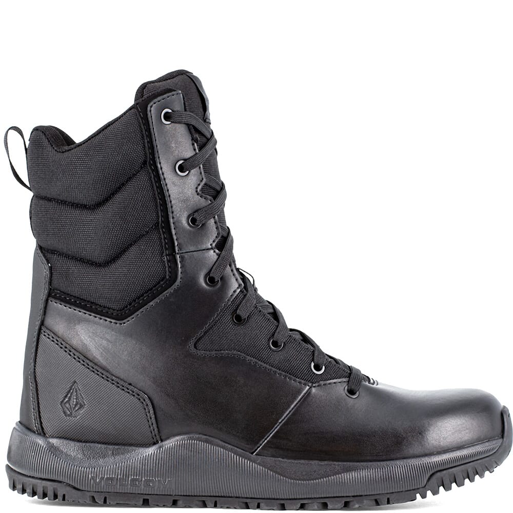 Volcom Men's Street Shield 8" WP SR Uniform Boots - Black | elliottsboots