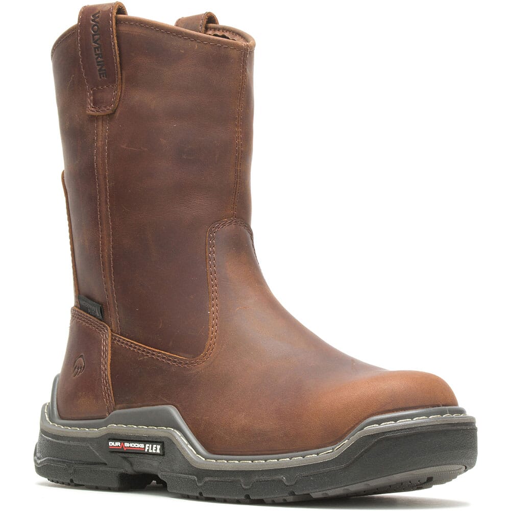 Wolverine Men's Raider Durashocks WP Safety Boots - Peanut | elliottsboots