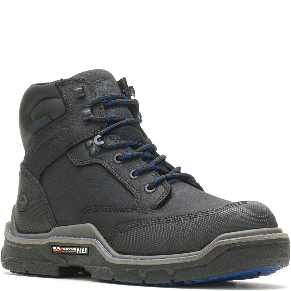 Wolverine Men's Raider Durashocks CT Safety Boots - Black | elliottsboots